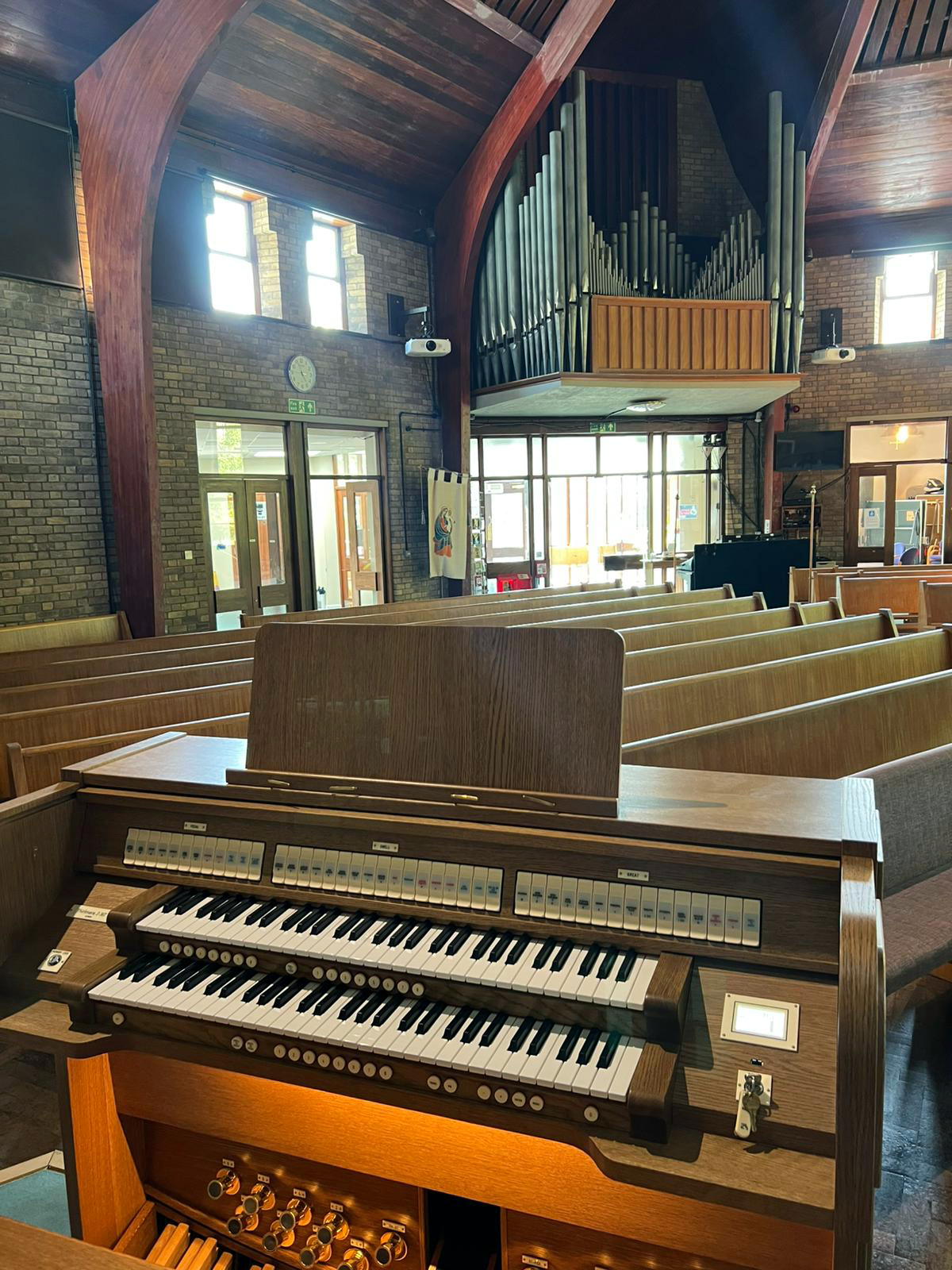 St Marks Church Cardiff Aspire to a Makin Thirlmere 2-36T organ ...